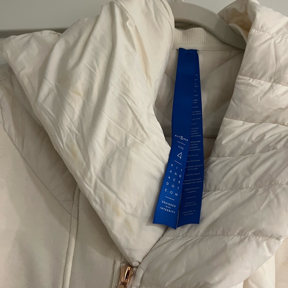 Kit & Ace Liberty Down Wrap Quilted Jacket - Gem